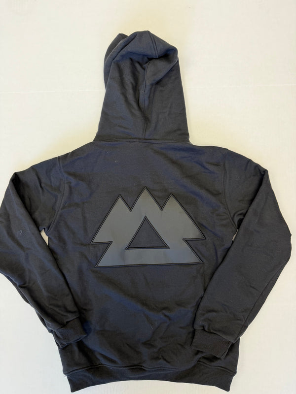 WAKAAN Triple Black Patch Hoodie - WAKAAN Official Merch Store