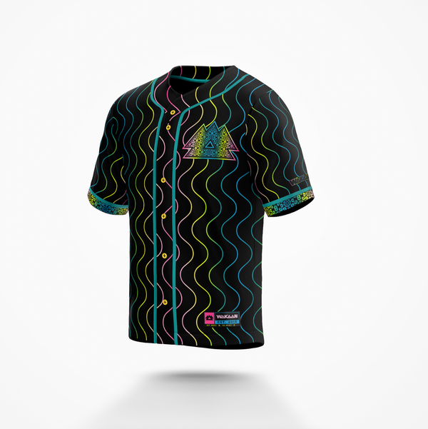 WAKAAN 'Swirl' Baseball Jersey - WAKAAN Official Merch Store