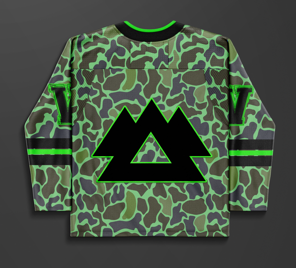 WAKAAN Duck Camo Greenery Hockey Jersey - WAKAAN Official Merch Store